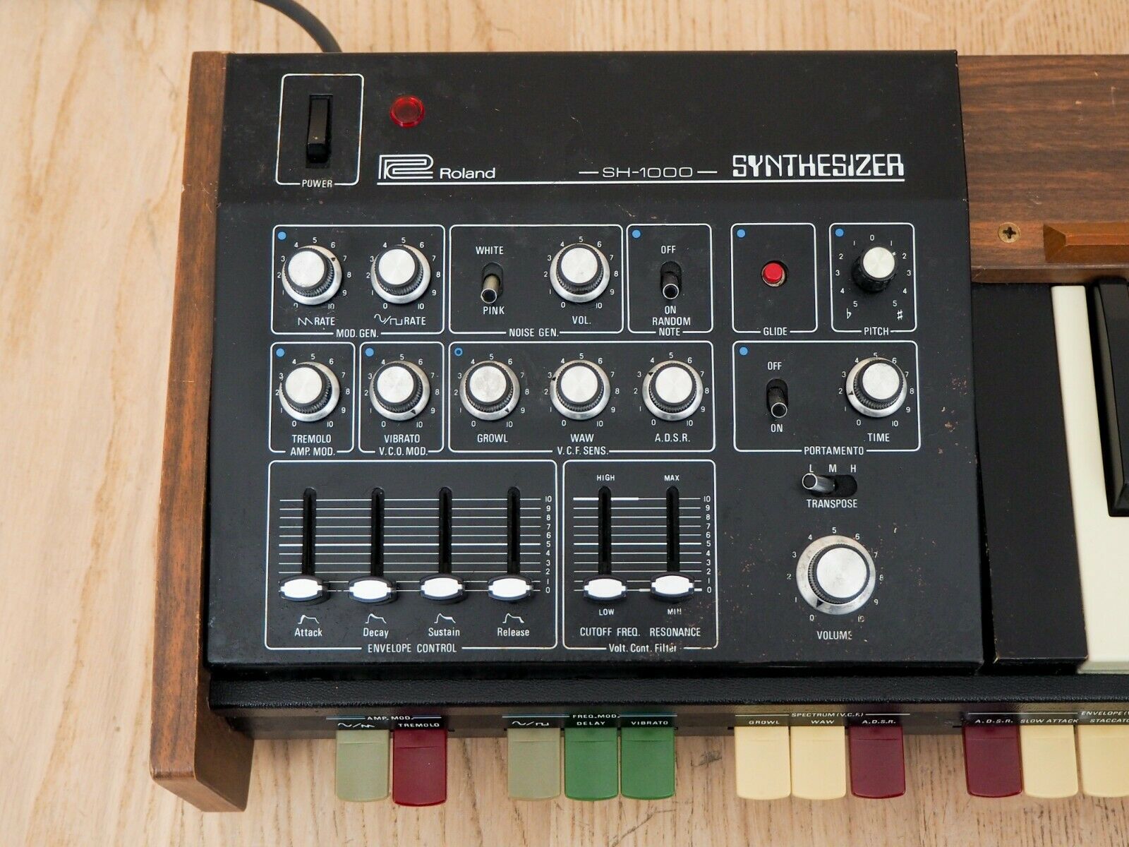 MATRIXSYNTH: 1974 Roland SH-1000 Vintage Analog Synthesizer