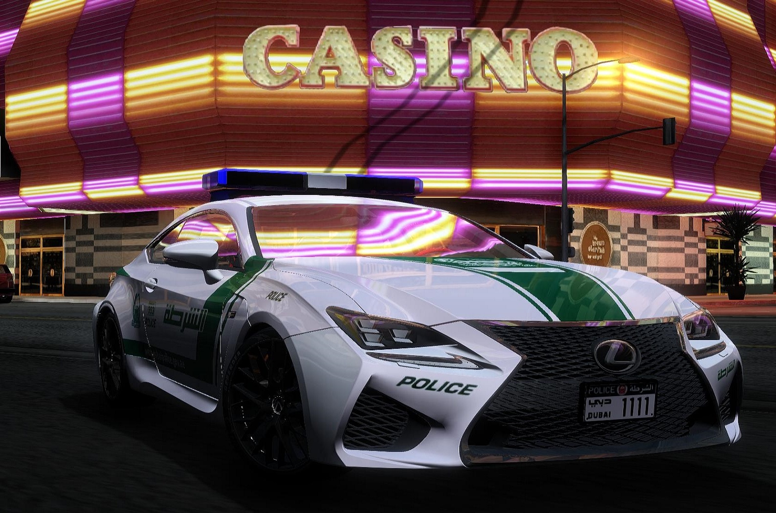 POPO-SPOT: 【REL】2015 Lexus RC-F Dubai Police Car【ELM】
