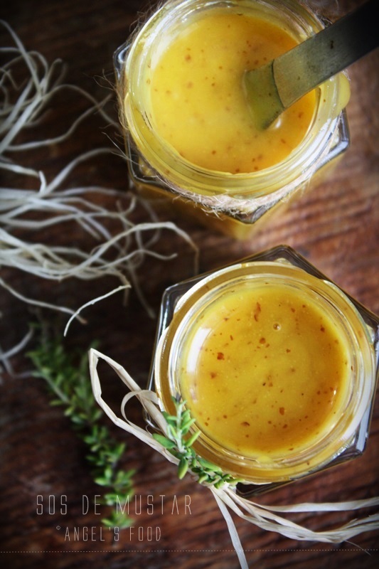 Angel's food: Sos de mustar