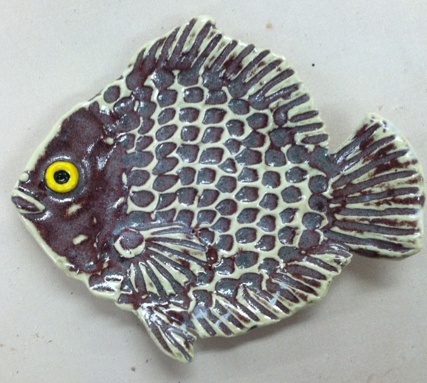 Pottery and Paint: Discus plate