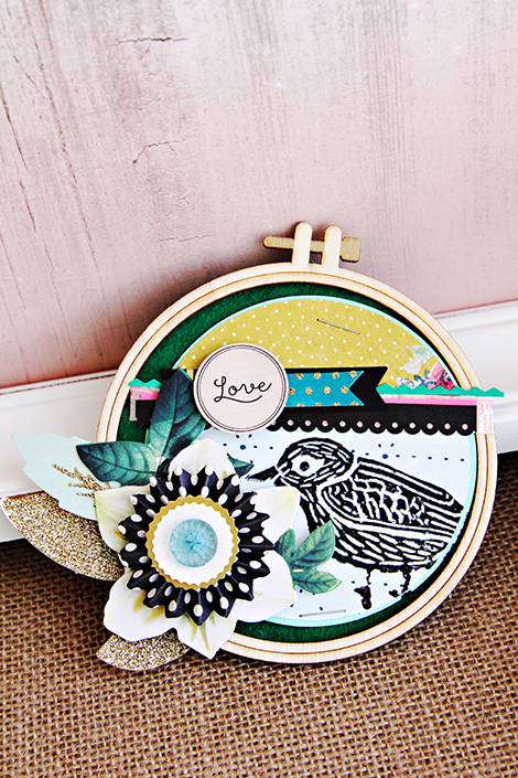 Allred Design Blog: Inspired by Pinterest: Embroidery Hoops Part 2