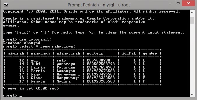 AGREGASI SQL DAN VIEW | Welcome Praktikum Basis Data