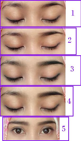 Tutorial Membuat Alis Lurus seperti Artis Korea | Wiwiufi.blogspot.com