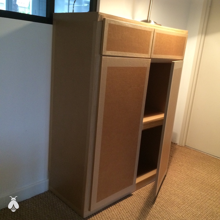 BemmyBee Créations: Buffet en carton (suite)