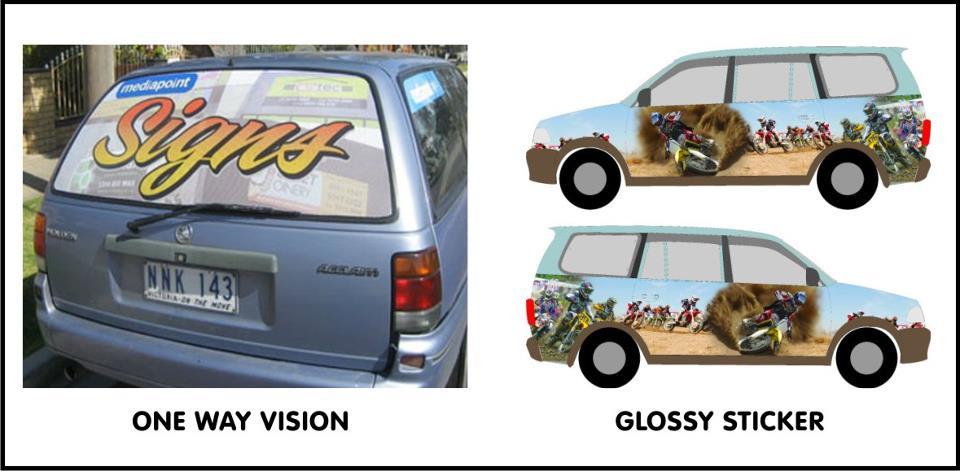 Oneway Vision (sticker) | Smart Digital Printing
