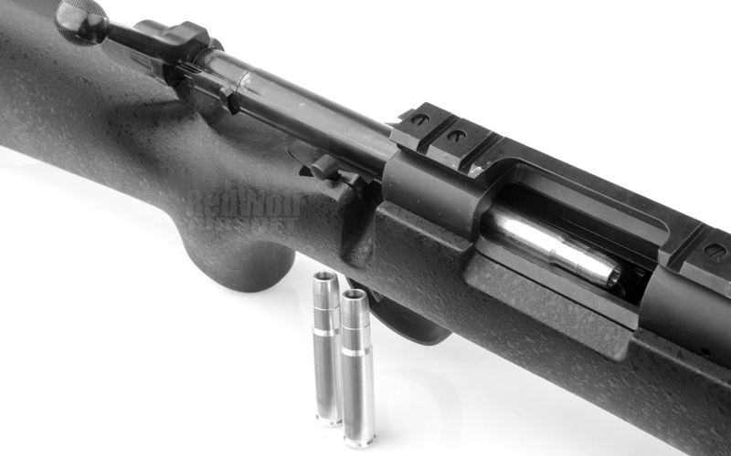 Ameba Airsoft: M700 Police y A.I.C.S. con expulsión de casquillo de Tanaka