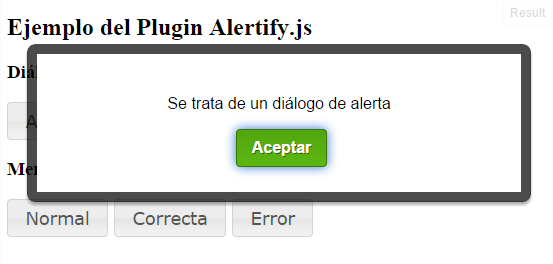 Dominando jQuery: Alertify un plugin para realizar alertas y notificaciones personalizados