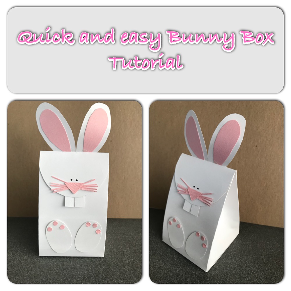 SCRAPBOOKING WITH M.E.: Cute and Easy Bunny Box