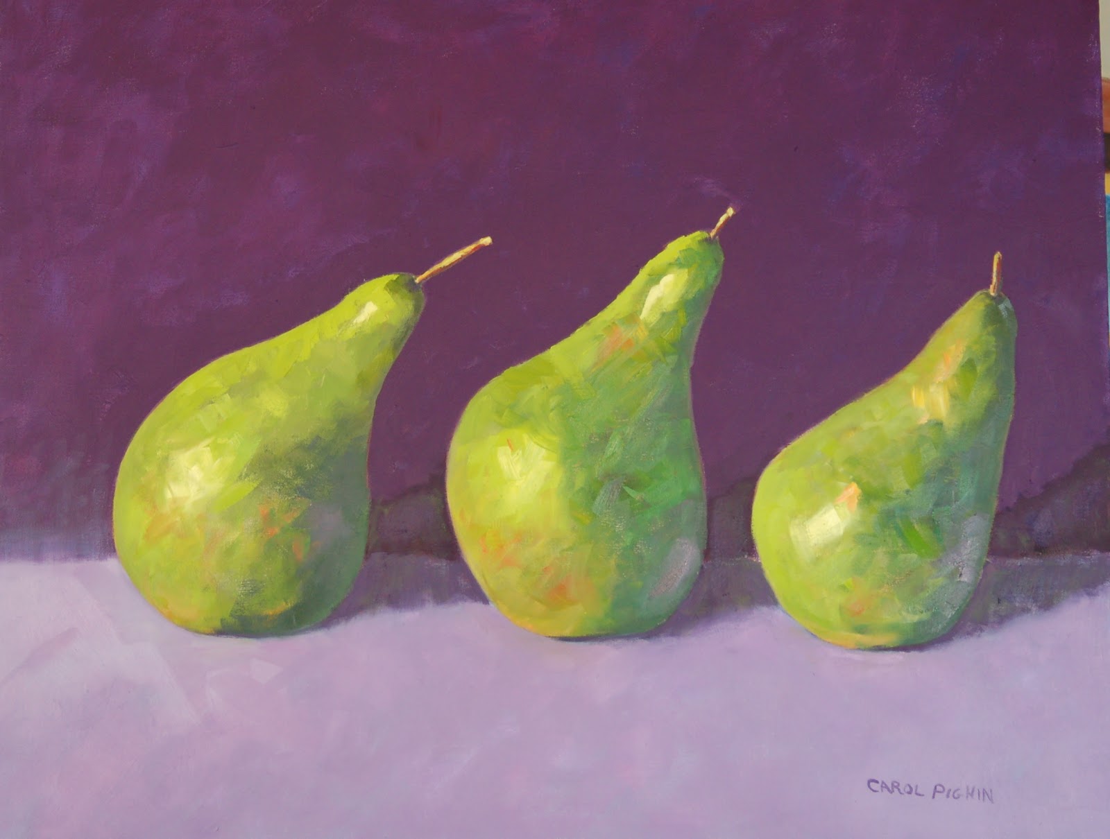 Carol Kershner Pighin: Dancing Pears in New Video