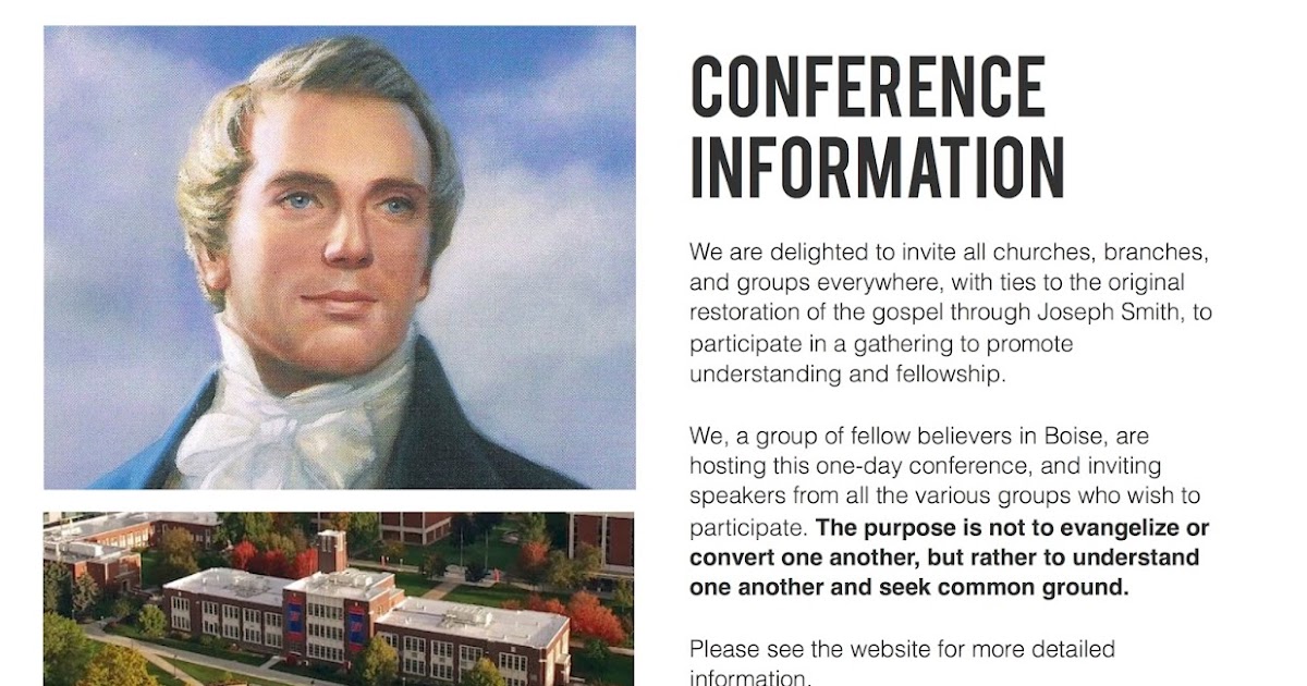 To The Remnant: Joseph Smith Restoration Conference