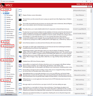 Portable Apps: Windows System Control Center