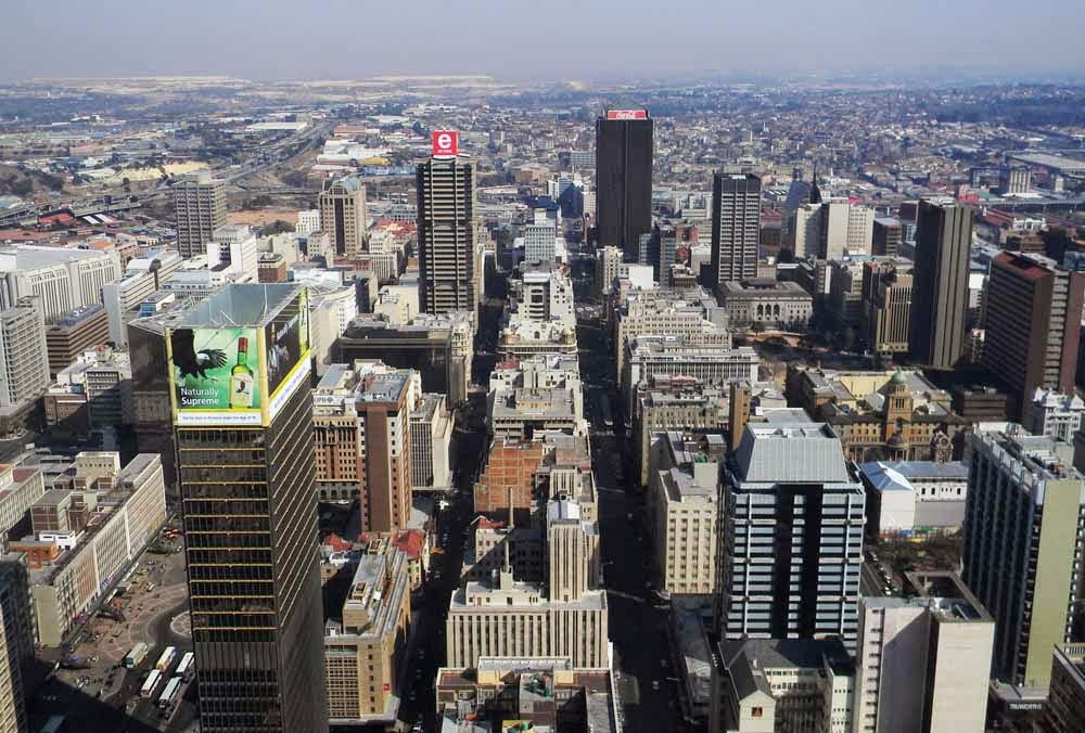 JOHANNESBURG (JHB), THE LARGEST CITY IN SOUTH AFRICA