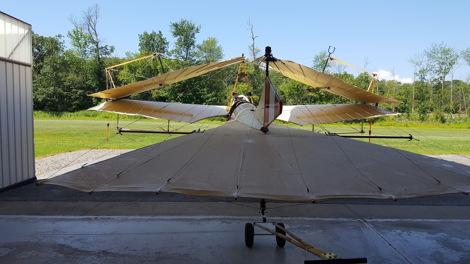 Building a 1912 Taube Airplane