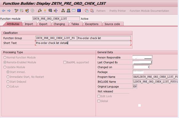 Sap Abap For Best Practice And Travel Related Guide Rfc Function Module Create Step By Step In 4210