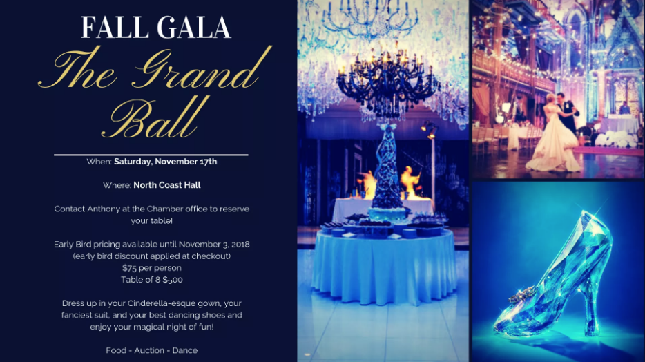 North Coast Review: Chamber making plans for Fall Gala, with The Grand ...