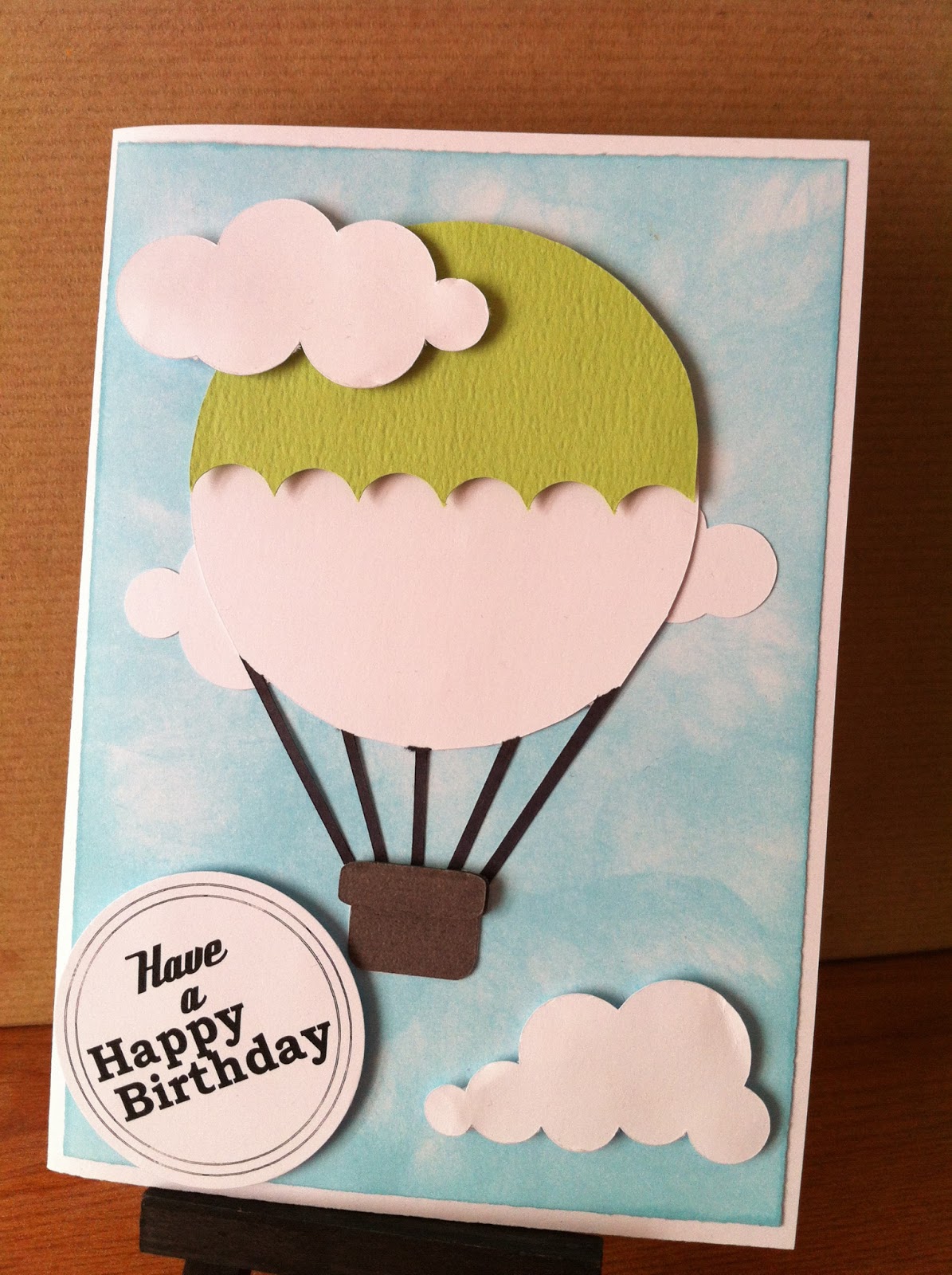 LaceTopDesigns: Hot air balloon card using my Craft Robo