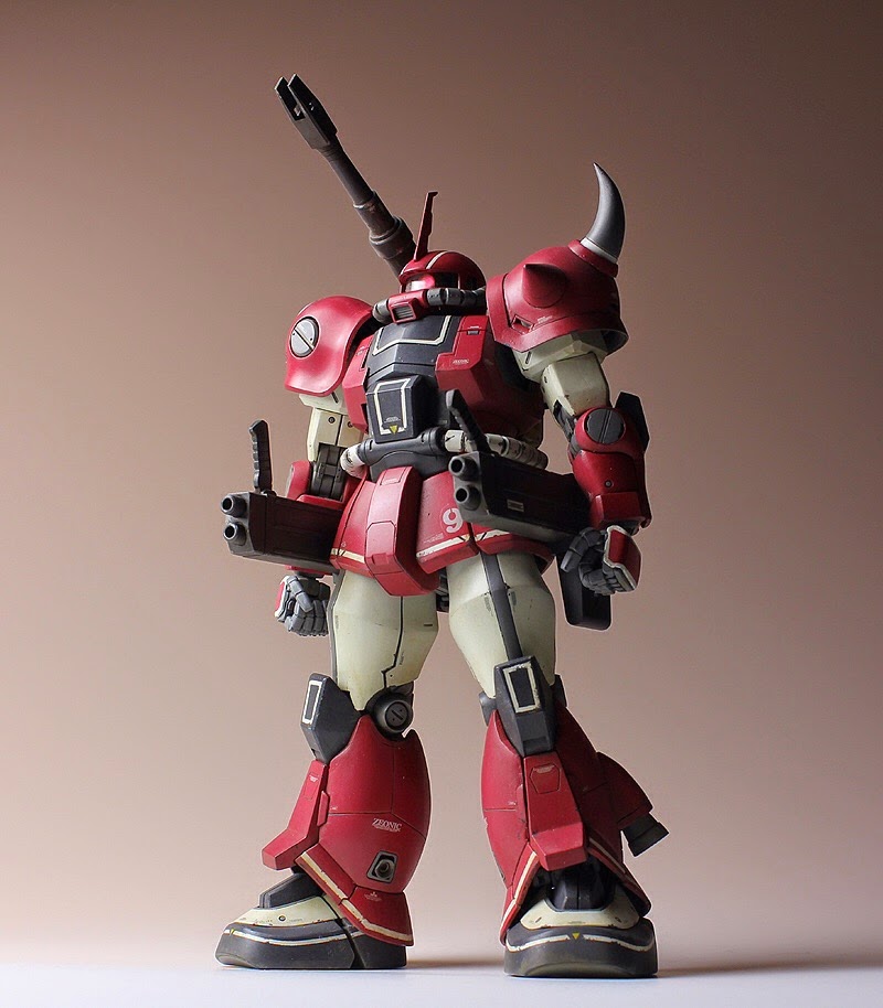Mobile Suit Gundam MSV-R Troublemakers Zaku II/ Gouf Custom - scratch ...