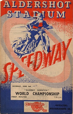 Speedway Archive: Aldershot Shots Programme Gallery