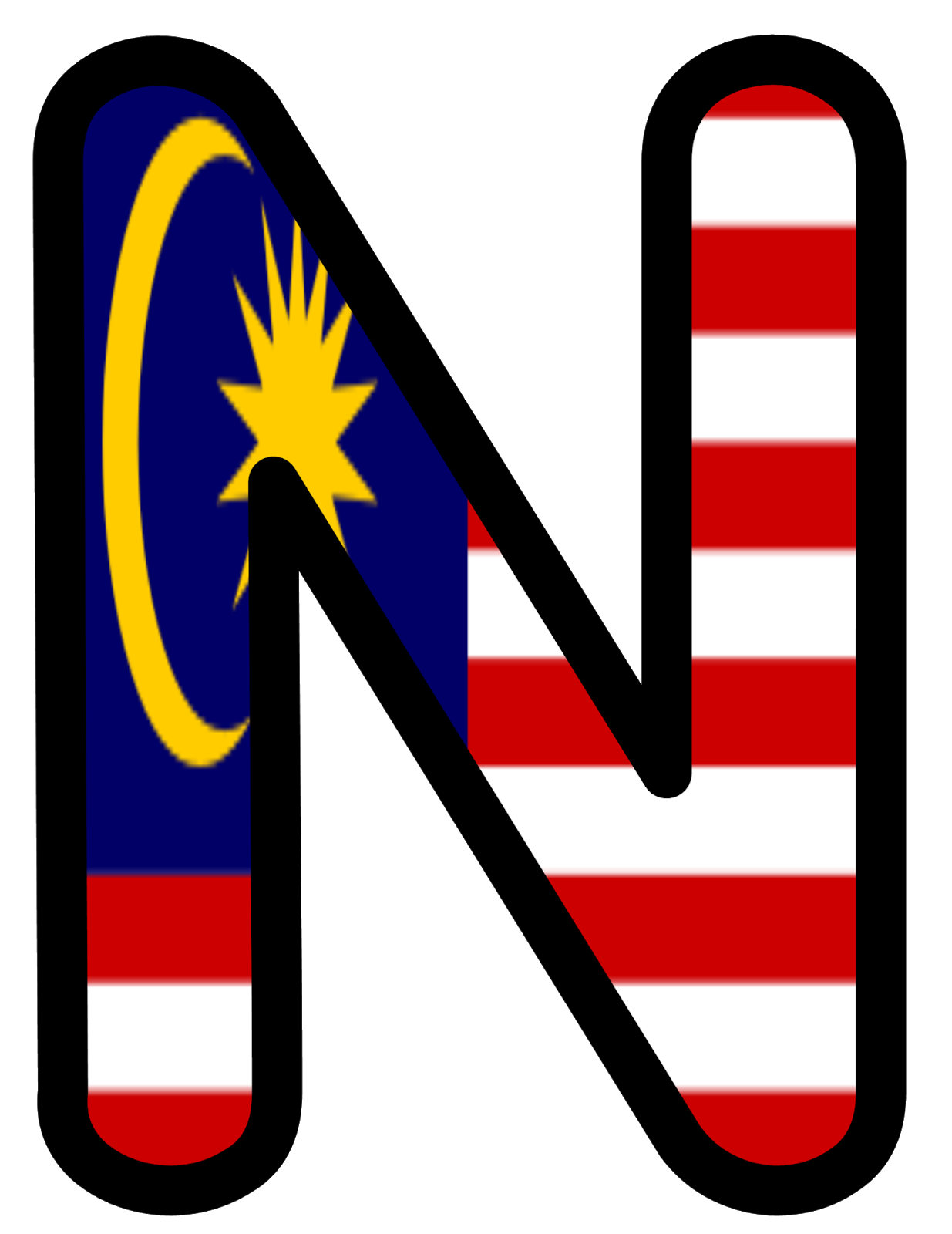 Malay Alphabet Letters