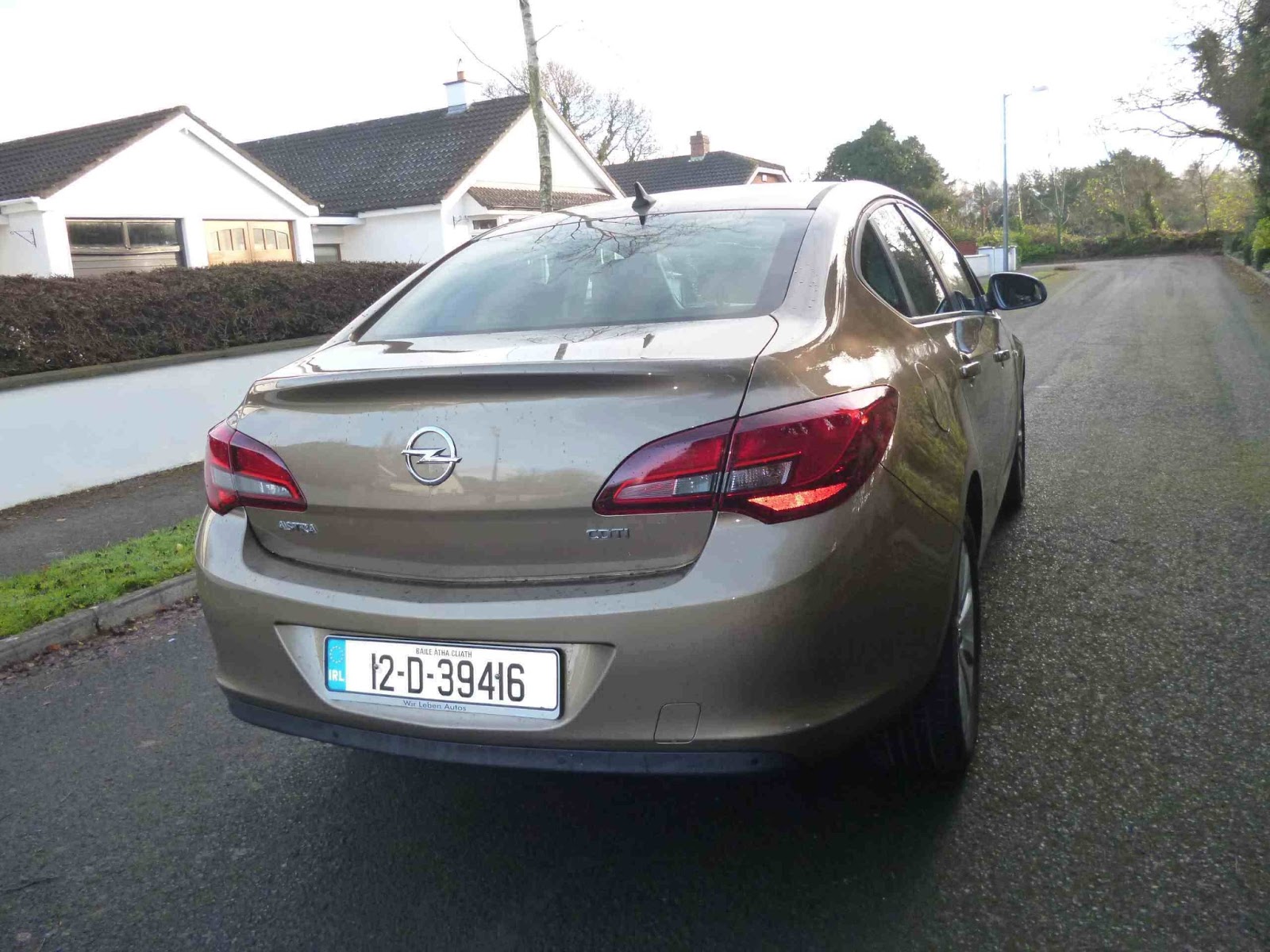 Irish Car+Travel Magazine: Road Test: Opel Astra Saloon