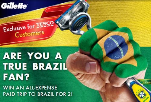 Gillette 2014 Are You A True Brazil Fan? Contest - Malaysia Online and ...