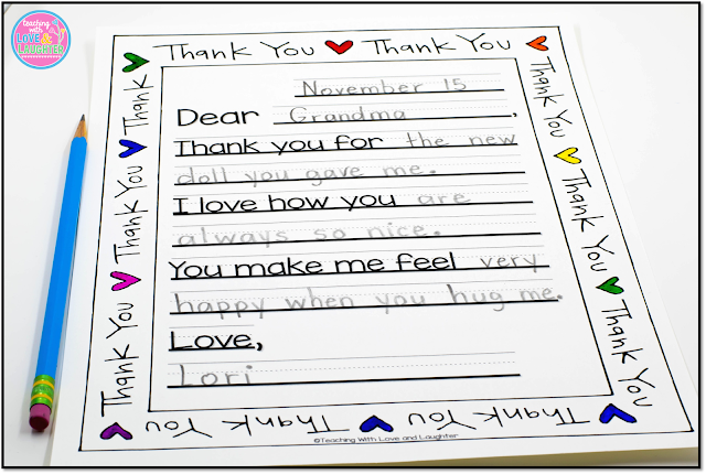 Teaching With Love and Laughter: Thanksgiving Literacy Center Activities