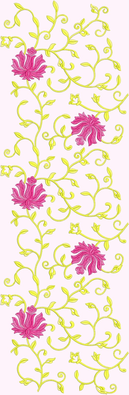 EmbDesignTube: Fully Jaal All Over Embroidery Design