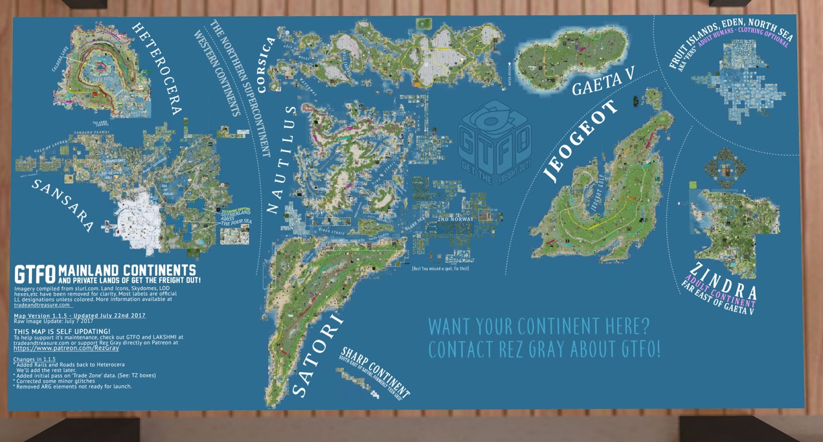 Weltkarte/worldmap | SLinfo.de
