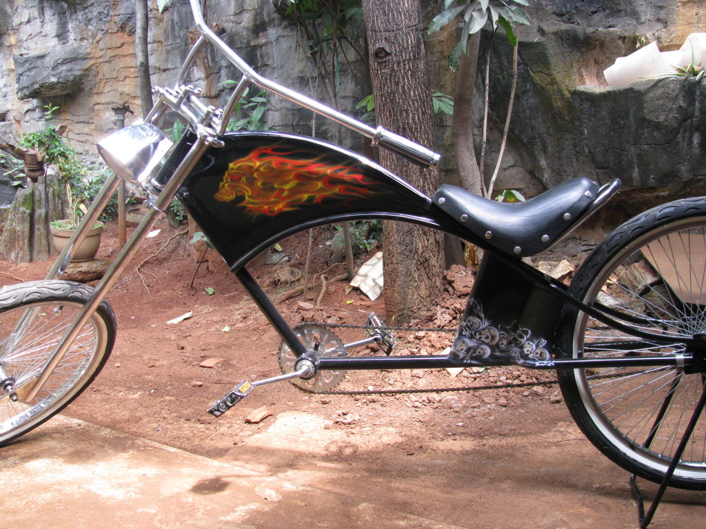 Sepeda unik di indonesia