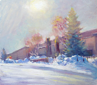 Capturing a Fleeting Moment ------- Weiming Zhao's Daily Plein Air ...