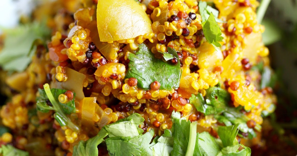 Smith's Vegan Kitchen: Spanish Quinoa with Olives