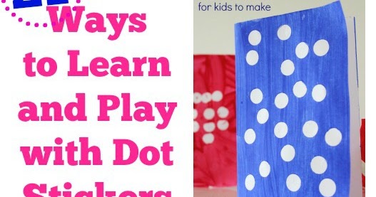 21 Sticker Activities for Kids | School Time Snippets