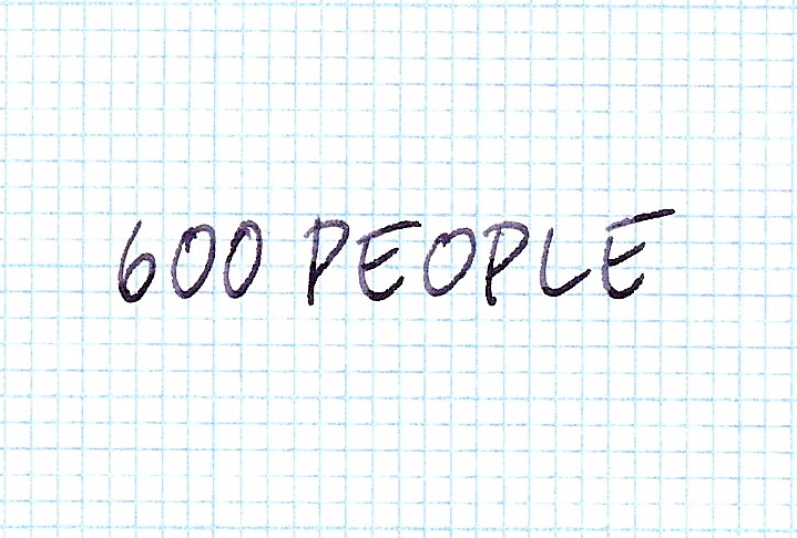 Third Angel Blog: 600 People update