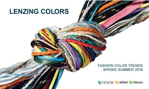 FASHION VIGNETTE: TRENDS // LENZING - S/S 2016 COLORS