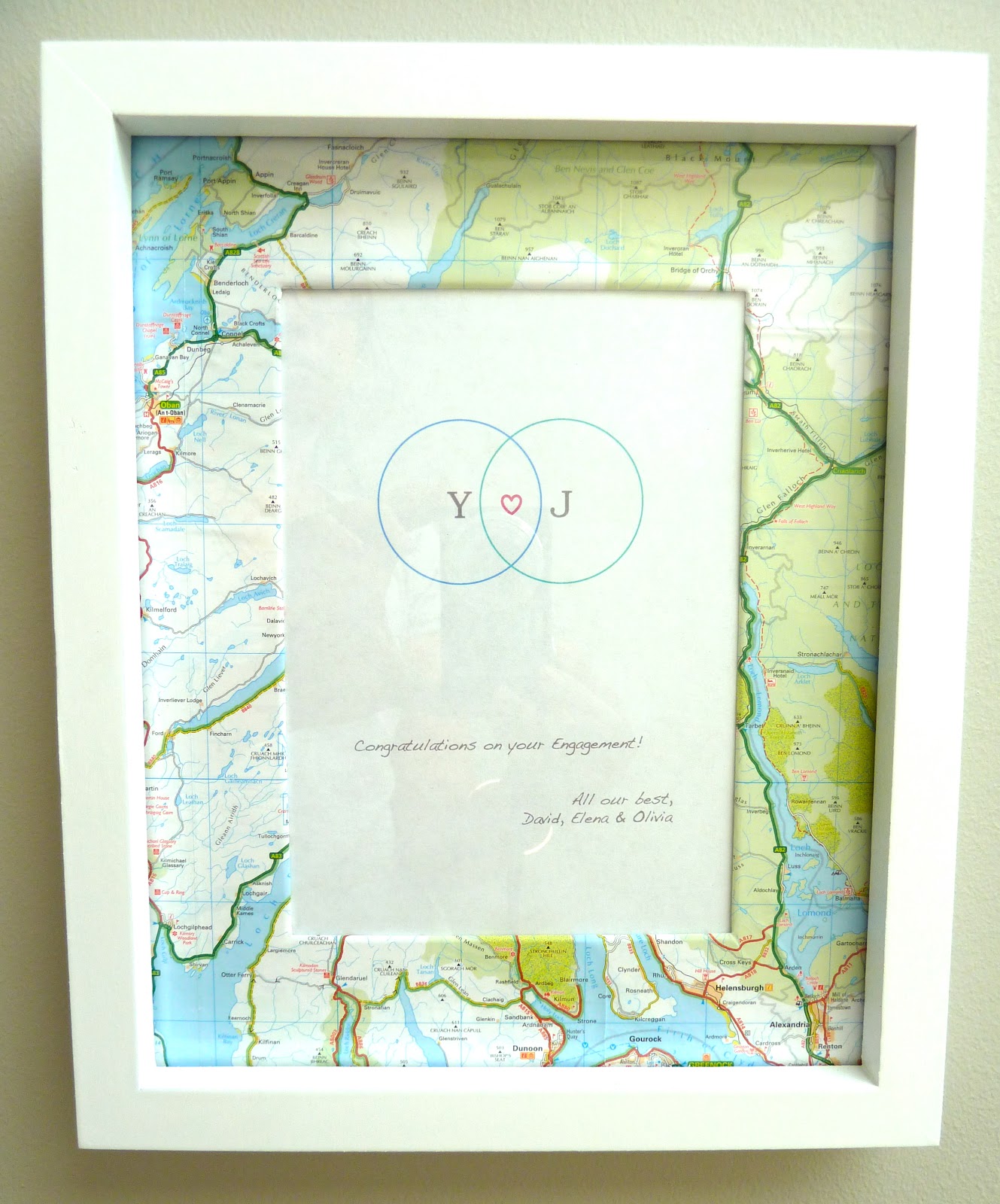 Modern Olivia: Pinterest Inspiration...DIY Map Frame