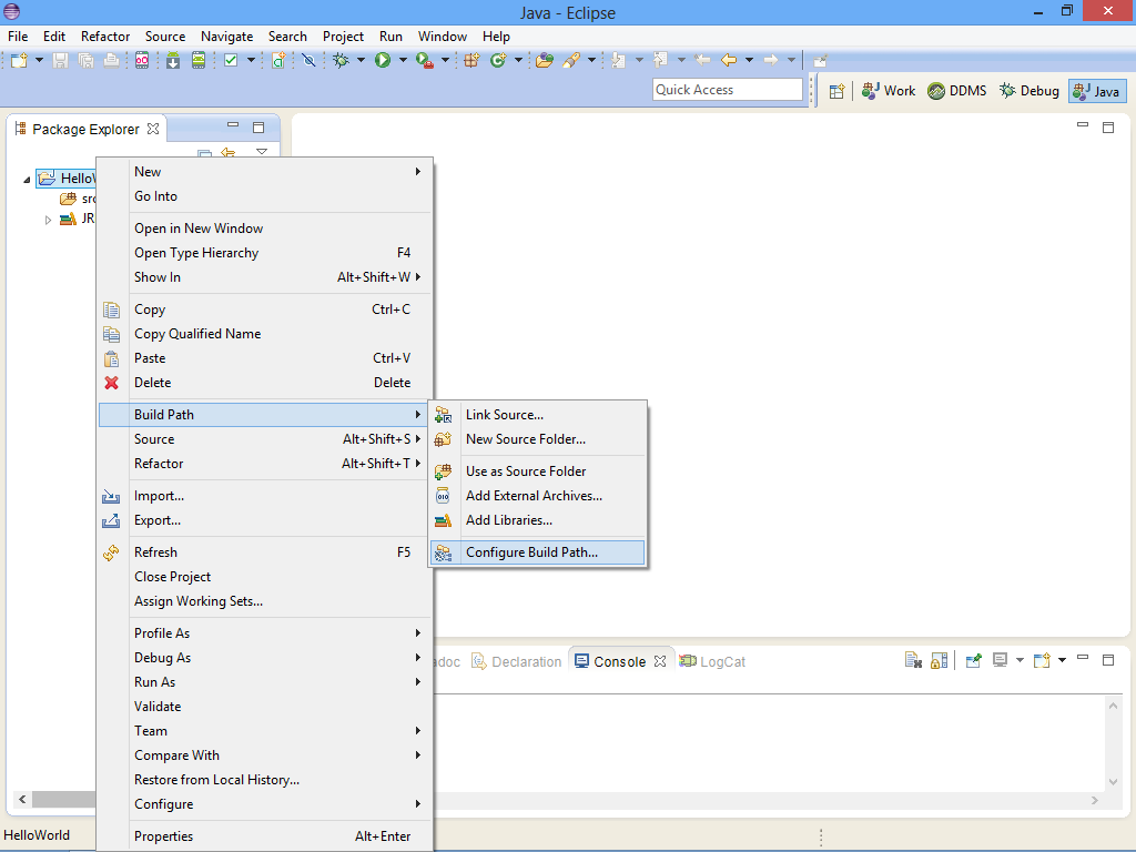 Selenium Project Setup | Selenium Reference