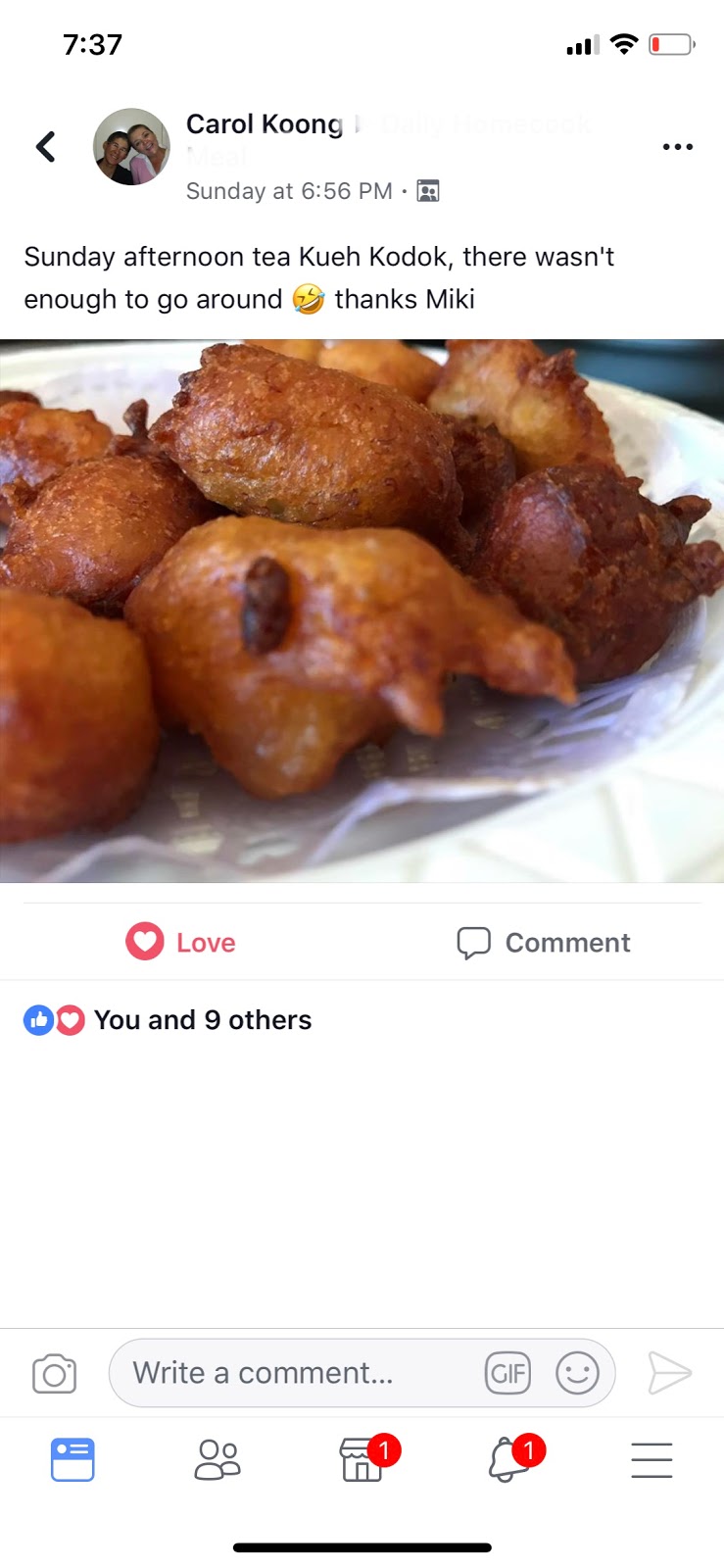 Miki's Food Archives : Mashed Banana Fritters aka Jemput-Jemput Pisang ...