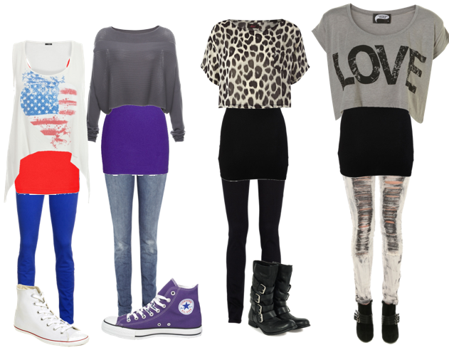 Rebel Outfits Polyvore