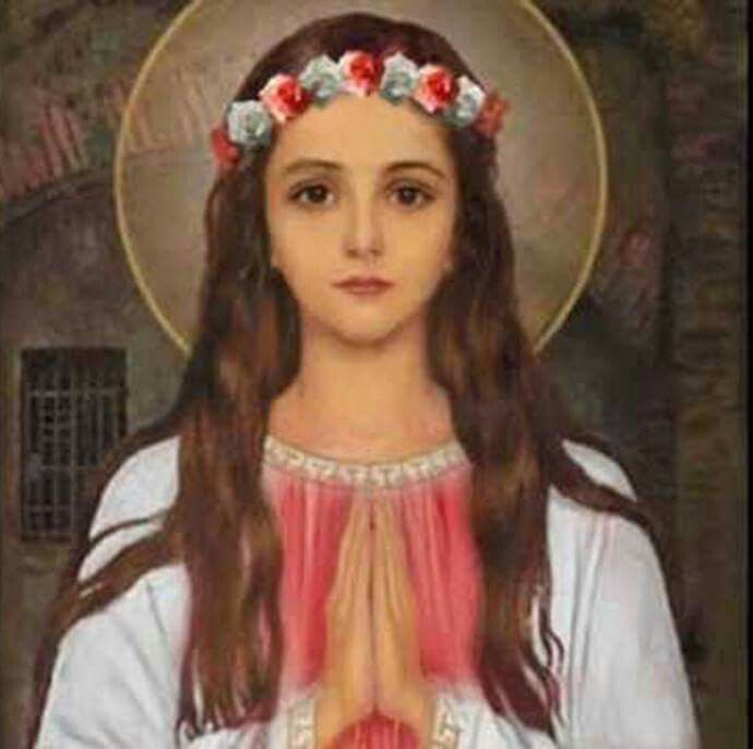 La Bruja Meluca: Santa Filomena, Virgen y Mártir