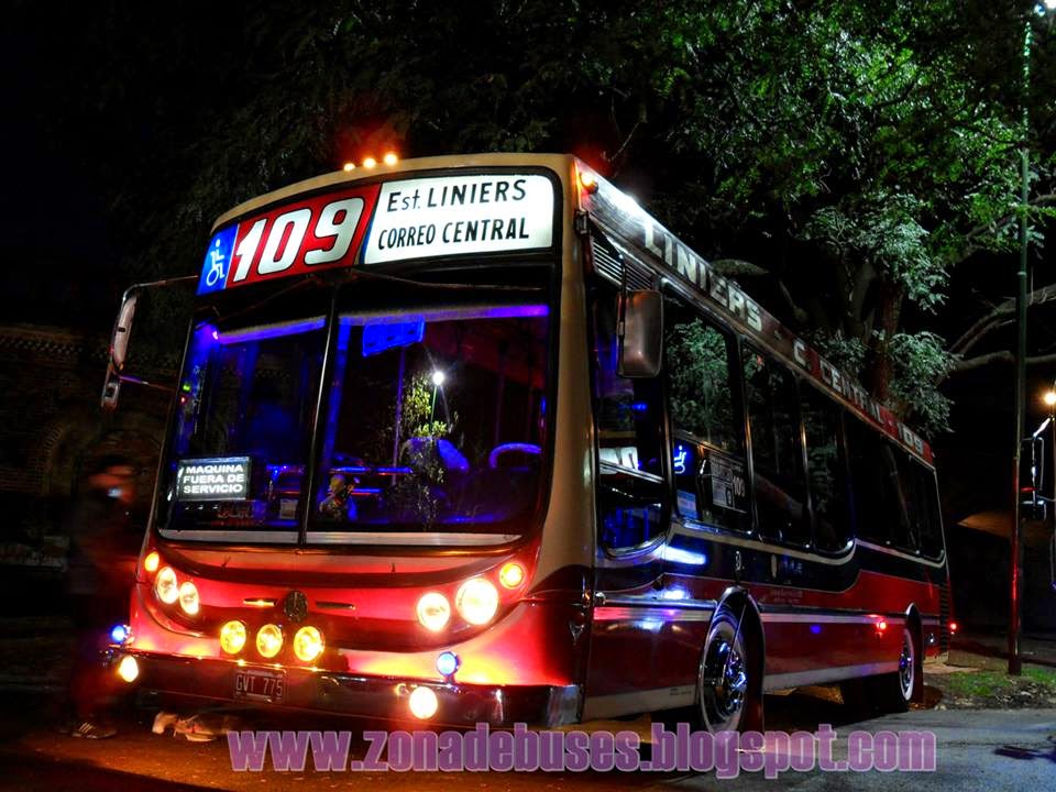 Colectibus - Zona de Buses: LINEA 109