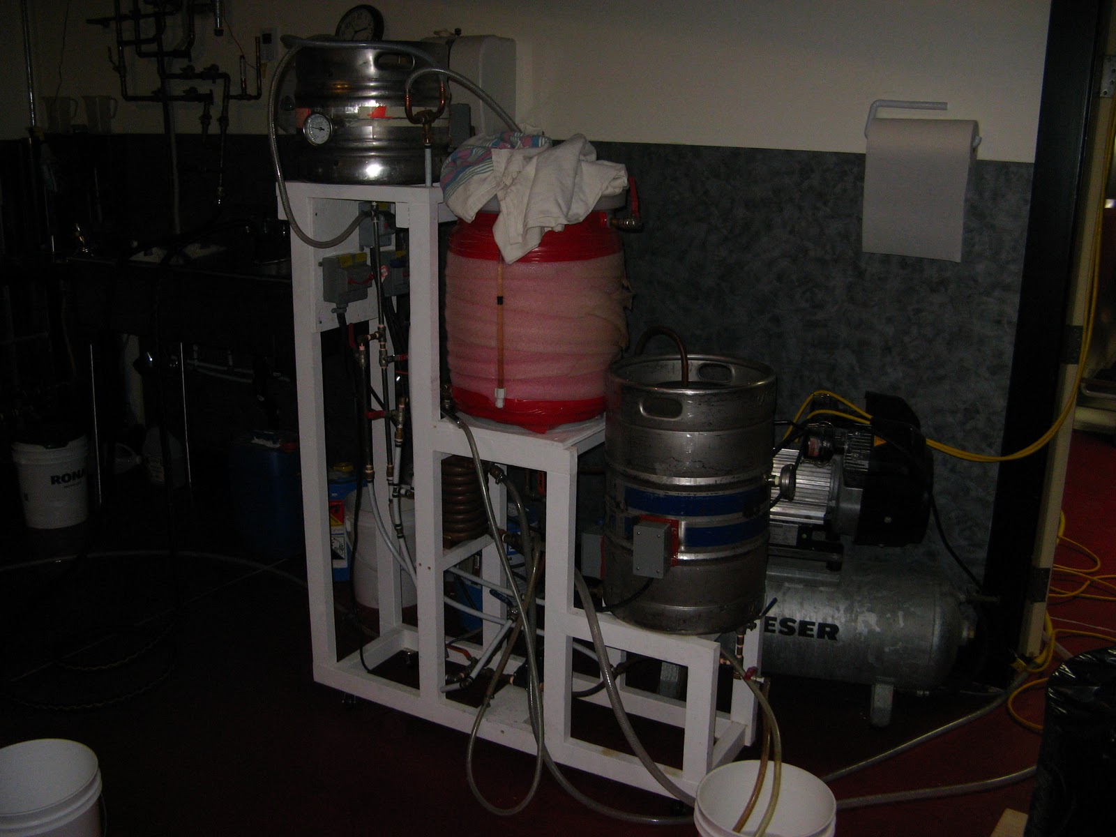 Basement Breweries: Basement Brewing at Moon Under Water