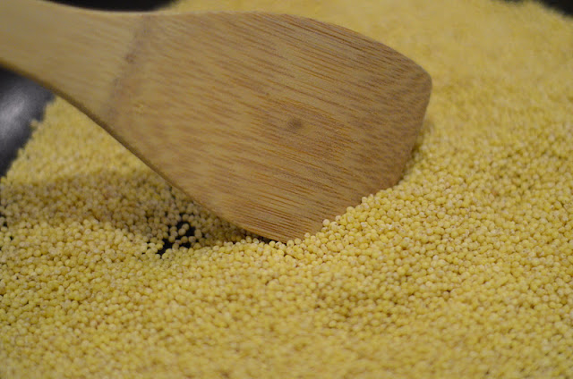 Recipe: Millet Patties with Garlic Aoili