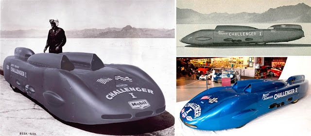 Just A Car Guy: The Land Speed Record vehicles. The variety of design ...
