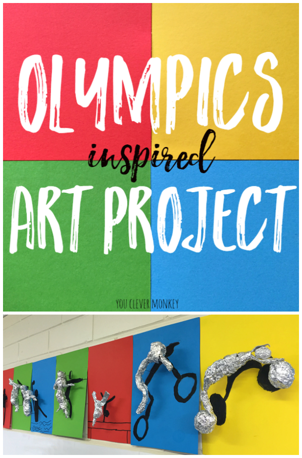 OLYMPICS INSPIRED ART PROJECT TO TRY | you clever monkey