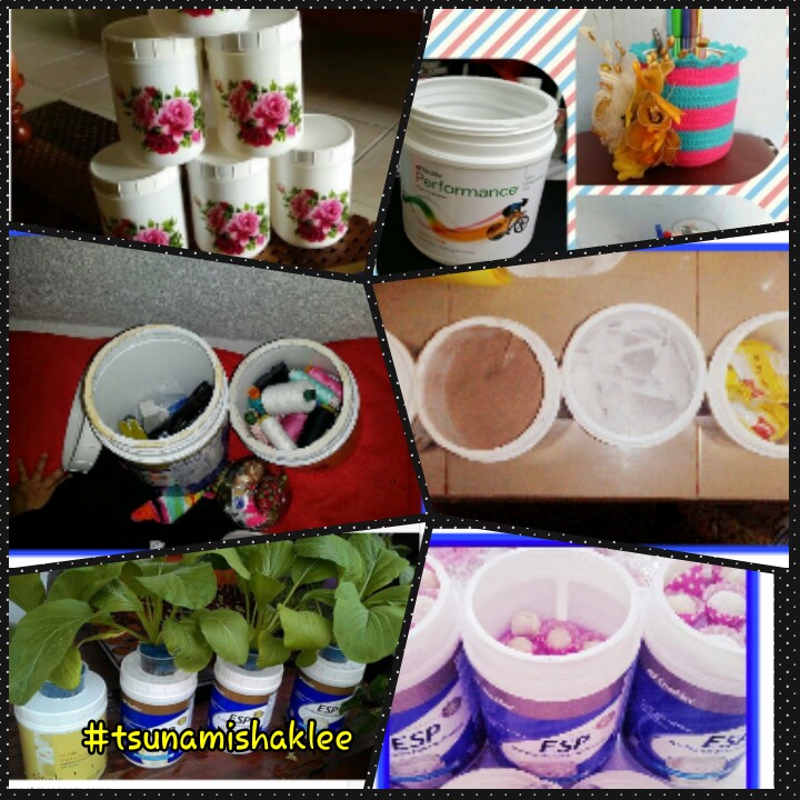 DIY: IDEA KREATIF DENGAN BOTOL-BOTOL SUPPLEMENT