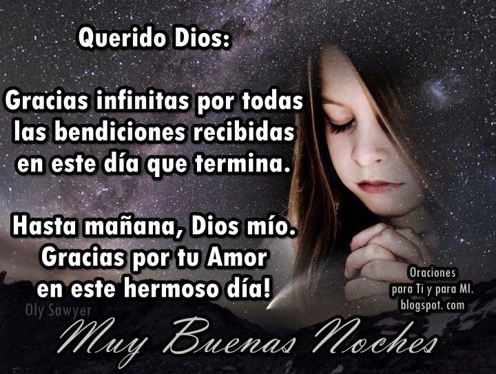 Oraciones para TI y para MÍ: ** Querido Dios: Gracias infinitas...