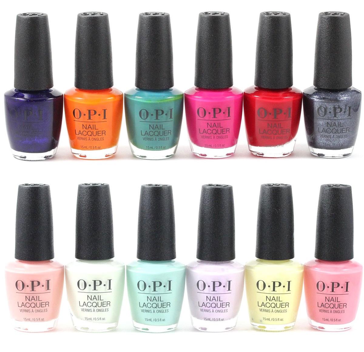 OPI Grease collection - Swatches