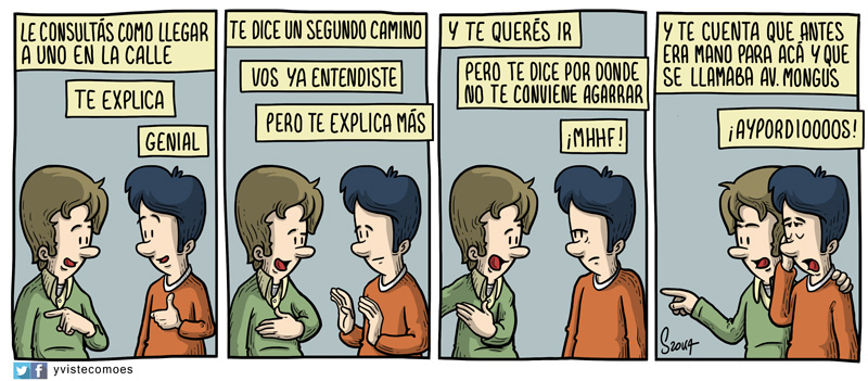 Y, viste cómo es: Comedido