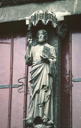 Más clases de arte: Beau Dieu de la catedral de Amiens