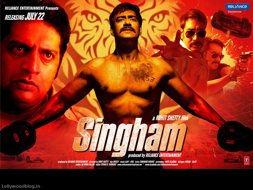Ajay Devagan's Singham Wallpapers Posters